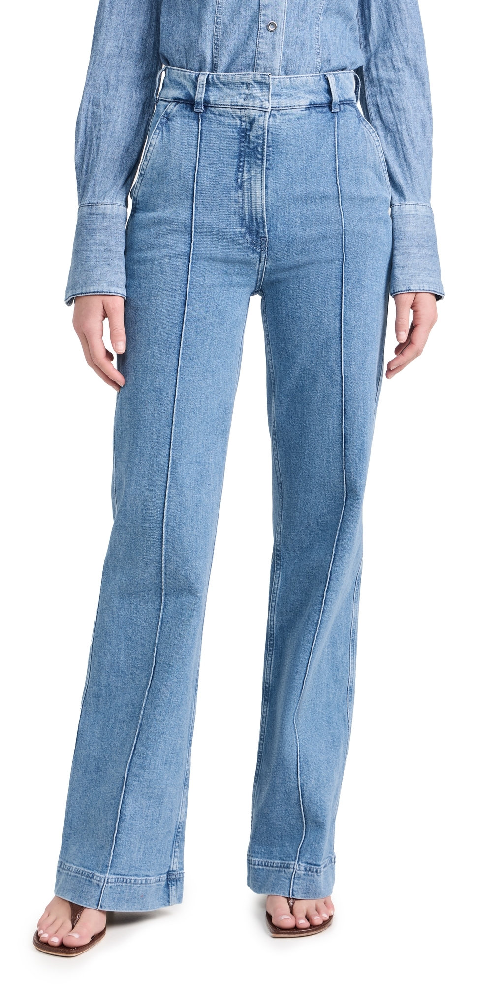 ANOTHER TOMORROW Another Tomorrow Denim Trousers